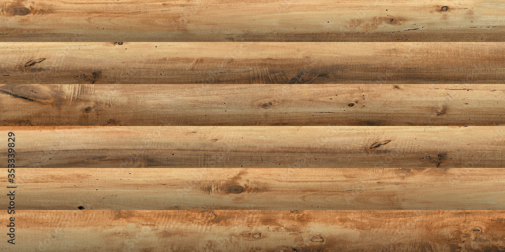 Dark brown round shape wood texture background with natural striped ...