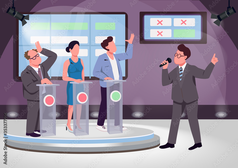 Debate Competition Vector