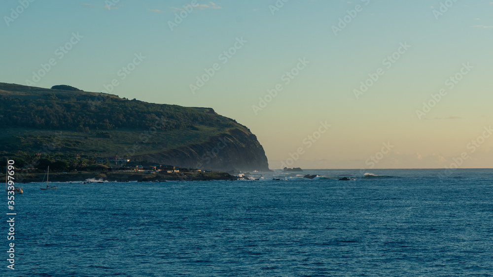 Easter Island, a Chilean territory, is a remote volcanic island in ...