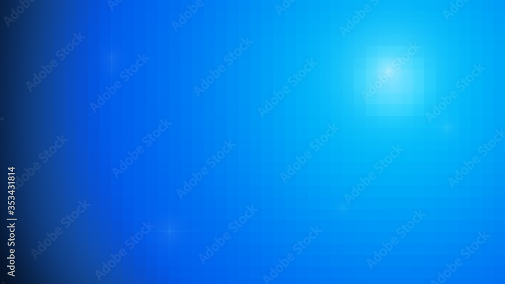 Pixelated blue background. Abstract full frame background for poster ...