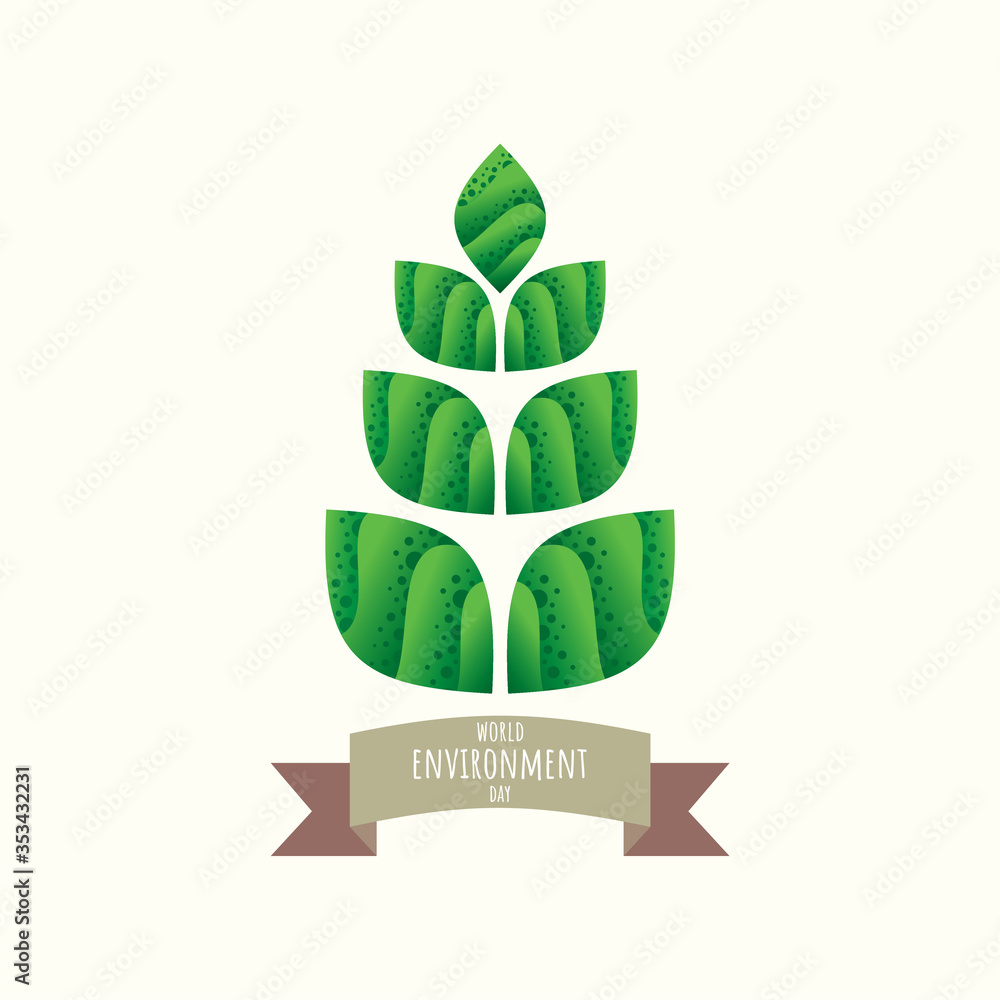 world environment day banner design Stock Vector | Adobe Stock