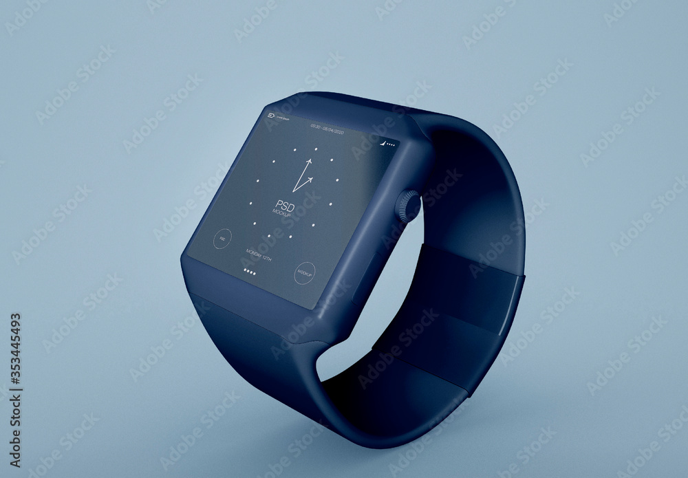 Smart Watch Mockup Stock Template | Adobe Stock