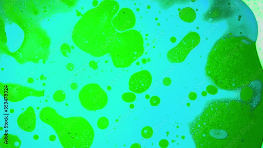 4K psychedelic liquid light show, weird patterns of ink in water, oil ...