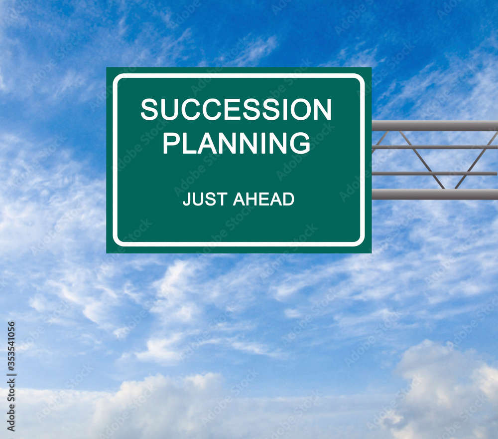 Road Sign to succession planning Stock Photo | Adobe Stock