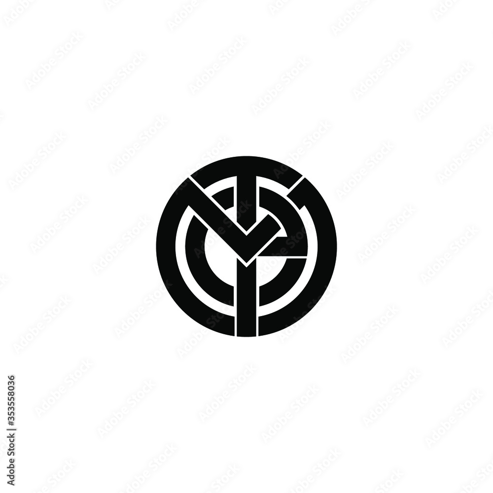 tme letter original monogram logo design Stock Vector | Adobe Stock