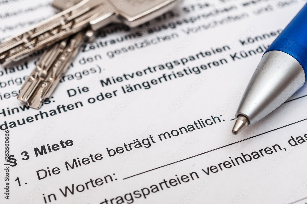 Stilvolle Mietvertrag Unterschreiben Was Mitbringen Bild