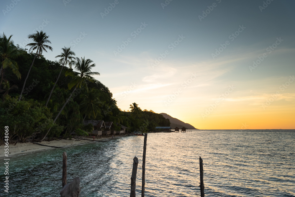 Kri Island at Raja Ampat, New West Papua, Indonesia Stock Photo | Adobe ...