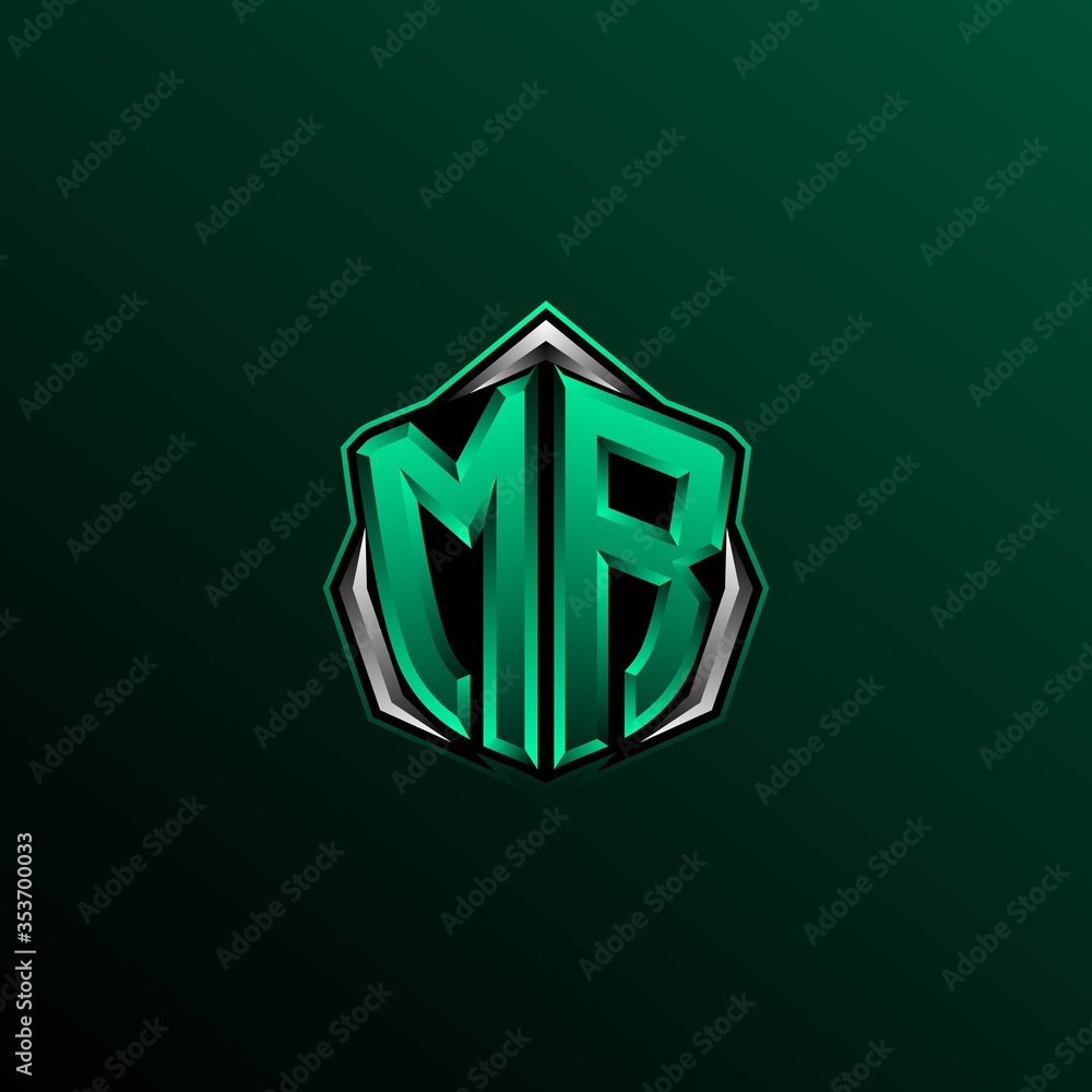 Initial MR logo design, Initial MR logo design with Circle style, Logo ...