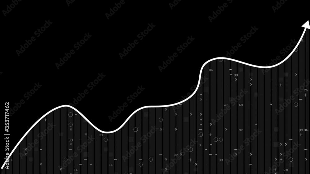 PNG Alpha.Abstract diagram with form elements. The arrow rises up ...