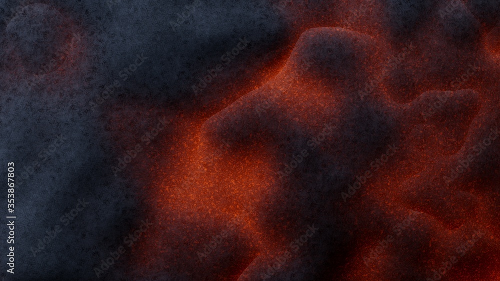 Abstract aerial landscape, texture of a distant planet, texture of an ...