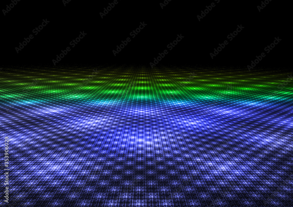 Abstract Colorful Dance Floor Background Texture Stock Illustration ...