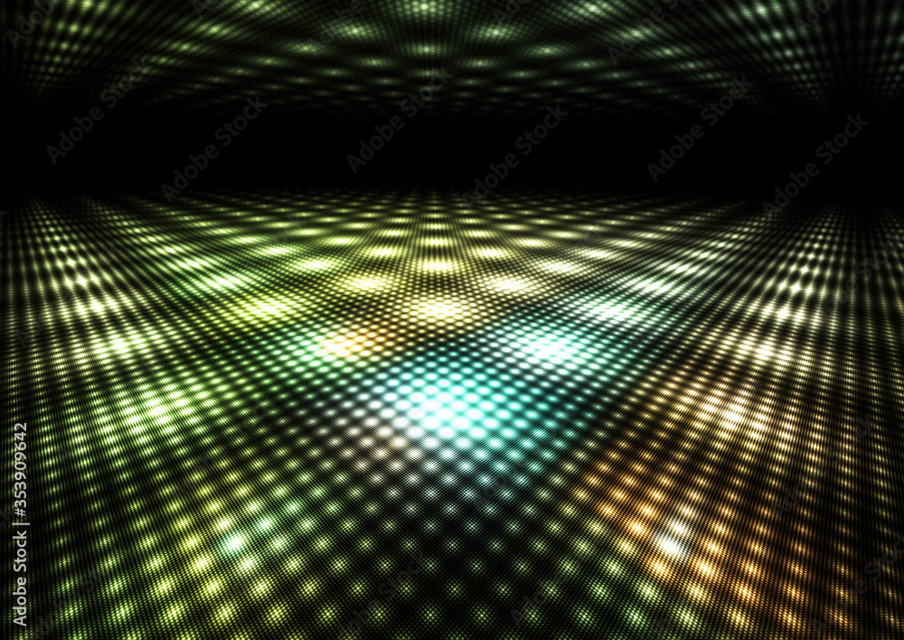 Abstract Colorful Dance Floor Background Texture Stock Illustration ...