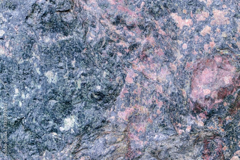 Rock is magnetite ore. Mineral content - iron, magnesium oxide ...