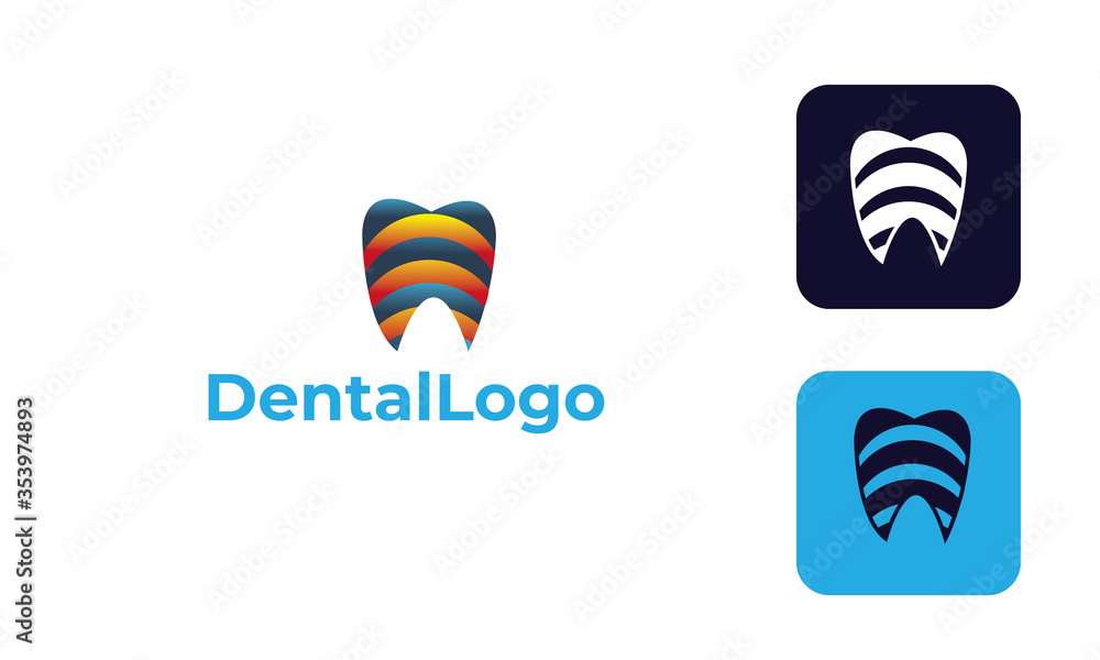 dental care logo can for dental clinic , dental health , tooth logo ...