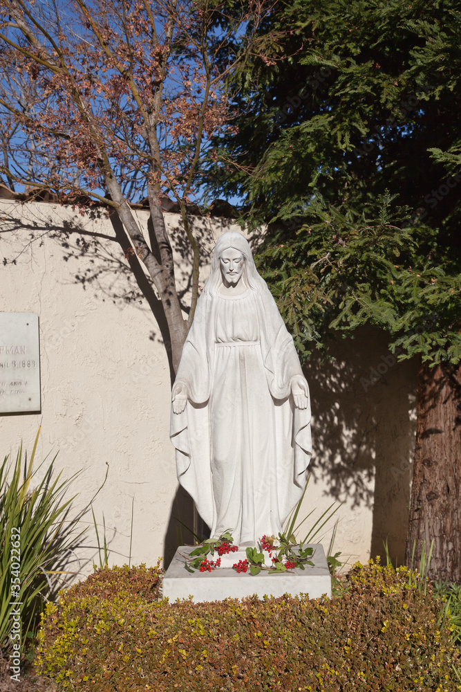 Jesus Christ statue in Los Gatos, California. Stock Photo | Adobe Stock