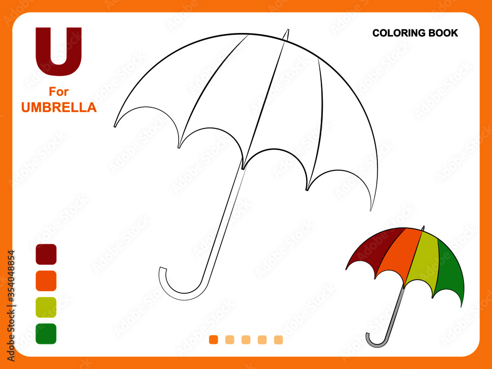 Preschool educational kids painting app game. Color painting practice ...