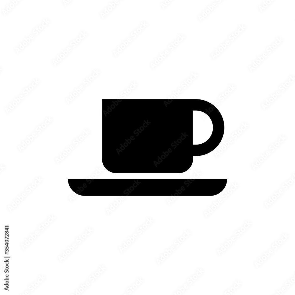 Symbol sign. Coffee Shop sign, Coffee Shop pictogram Stock Illustration ...