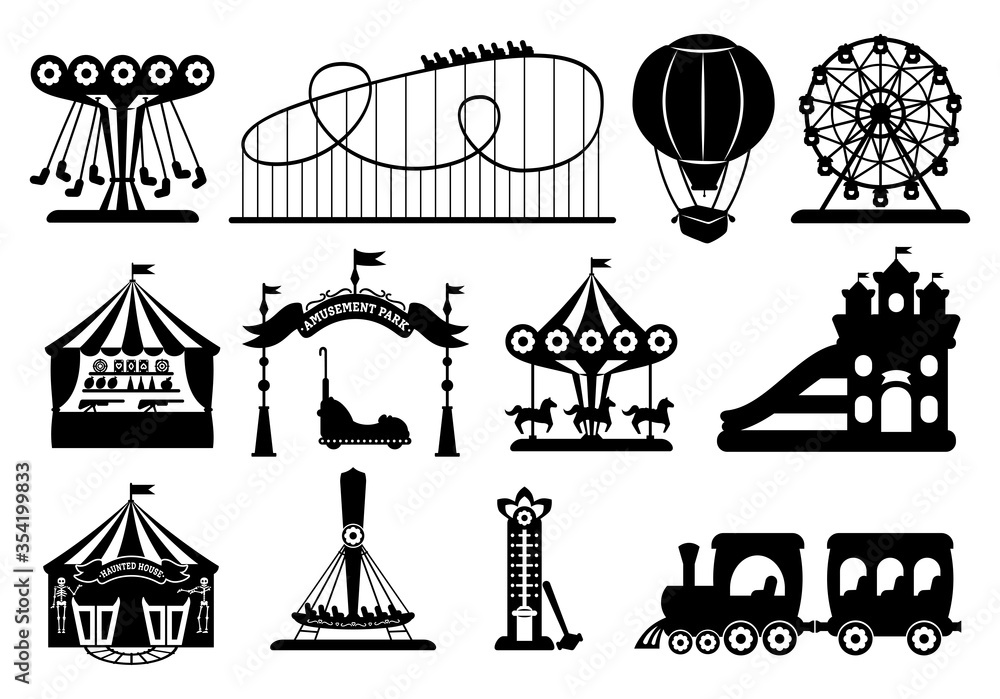 Fairground Silhouette