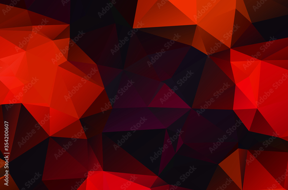 Abstract red geometric background for design Stock Vector | Adobe Stock