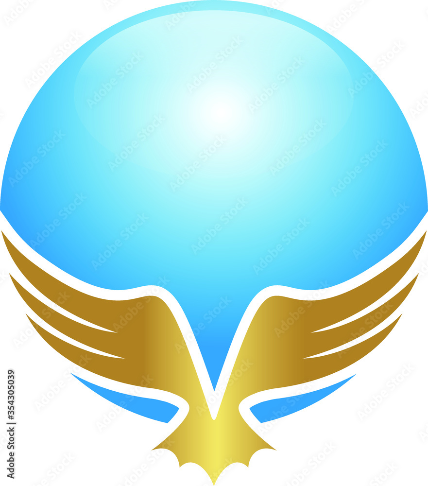 Eagle Globe Logo