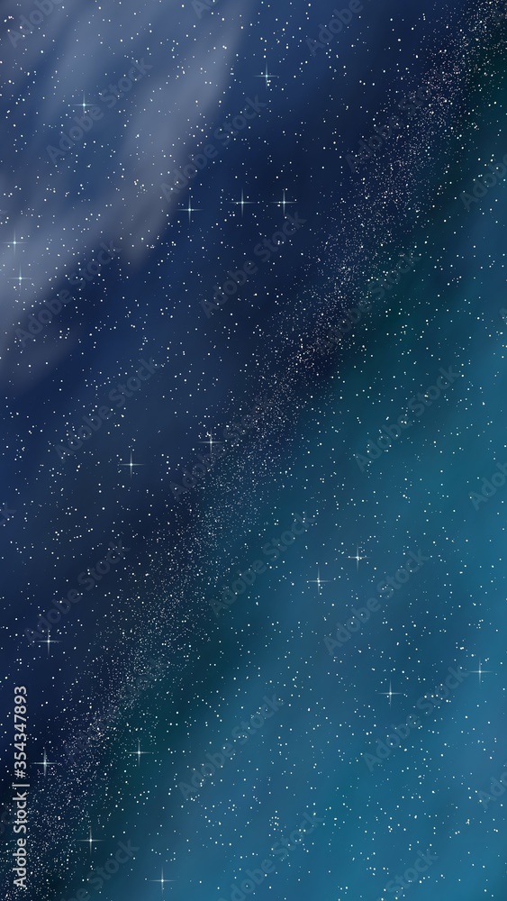 Colorful and beautiful space background. Outer space. Starry outer ...