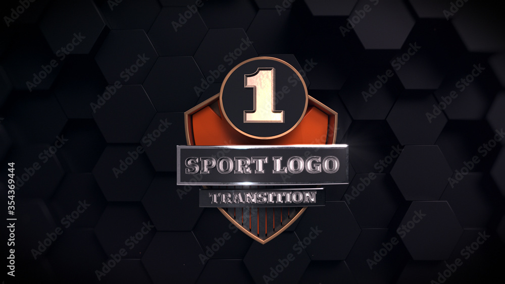 Sport Logo Transition Stock Template | Adobe Stock