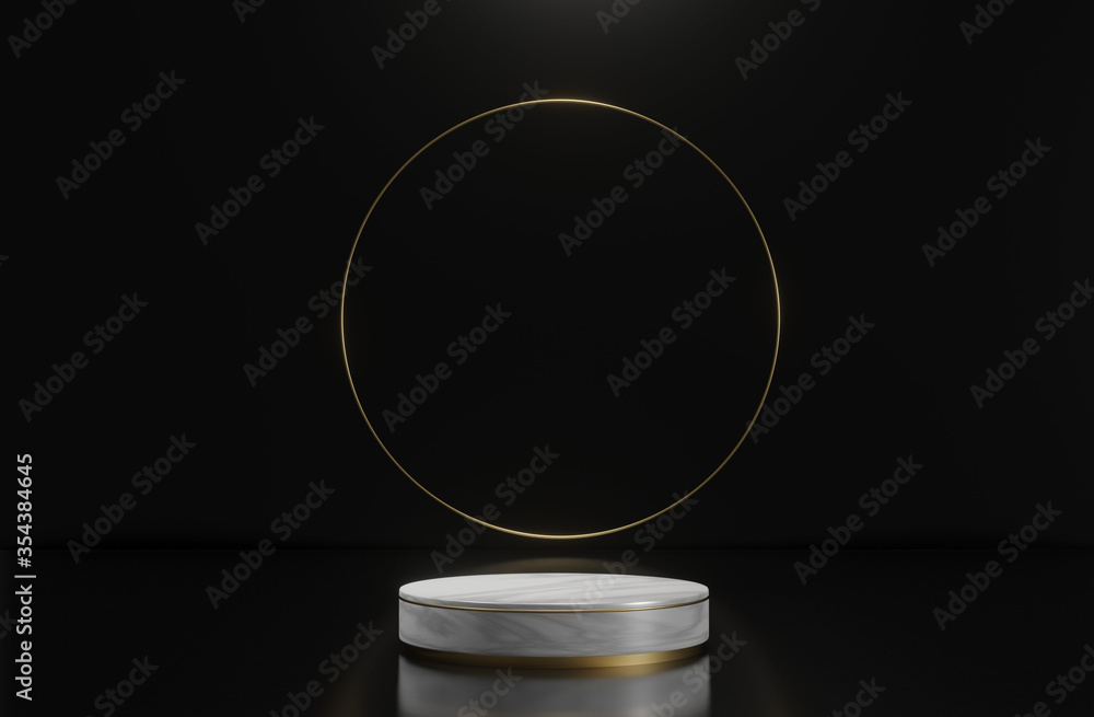 Mock up background/backdrop in minimal modern illustration design of ...