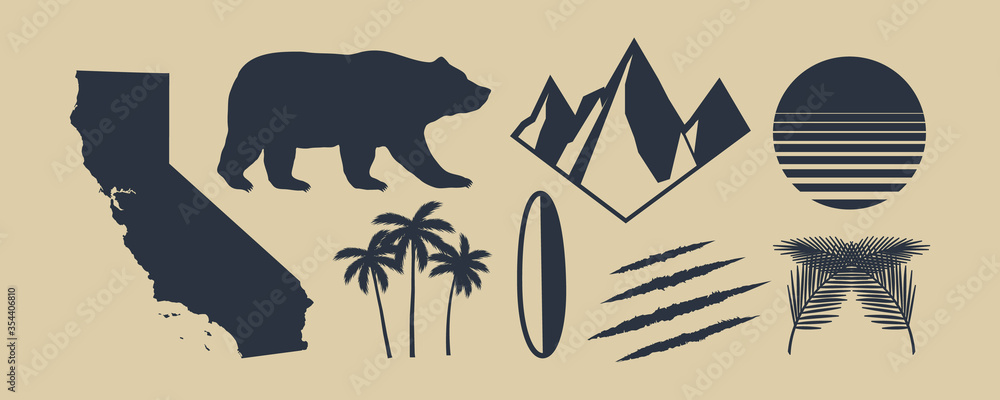 Printable California State Symbols