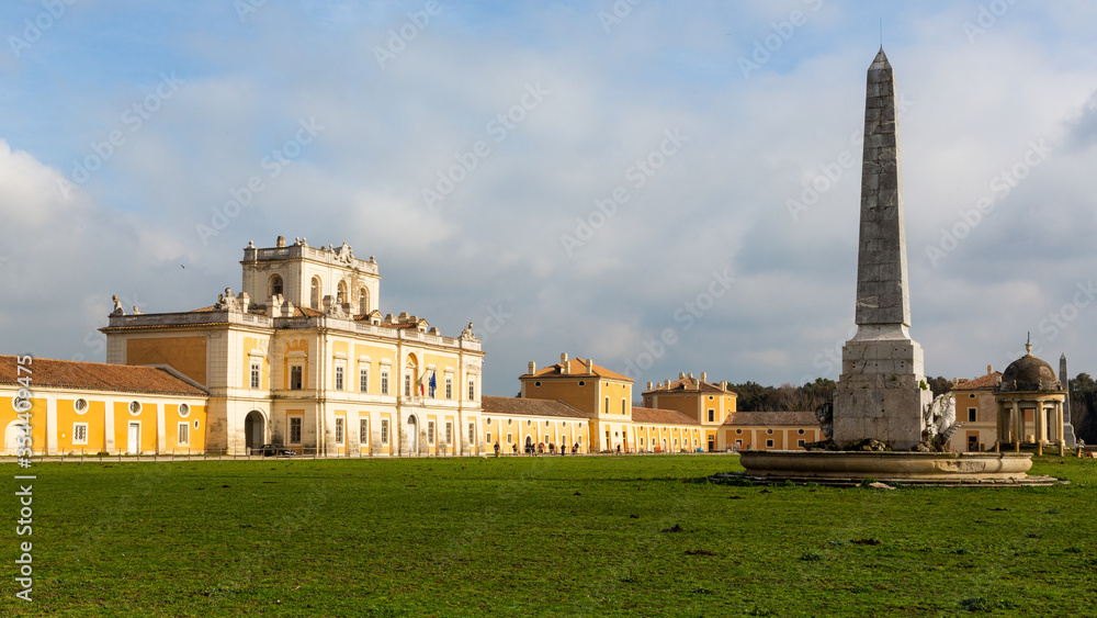 CARDITELLO, ITALY - The 18th century palace on the Royal Estate of ...