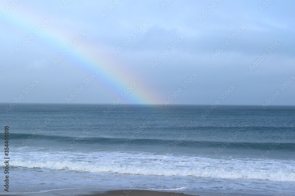 Waves breaking in Japan. The Pacific Ocean & its waves often generated ...