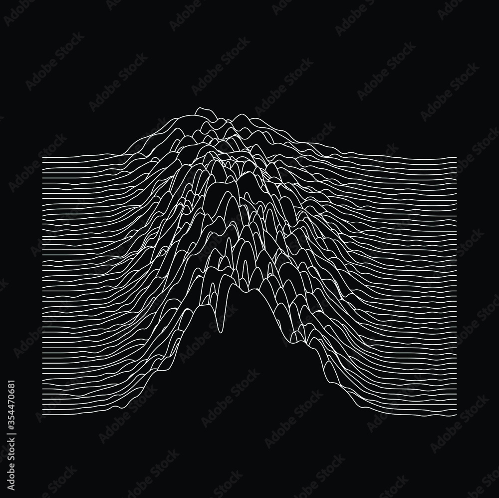 Simplex noise. Parametric Generative glitch art and data visualization ...