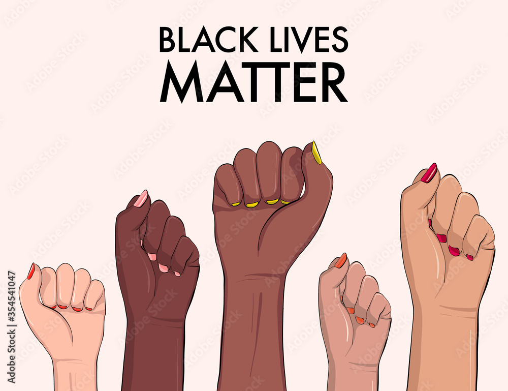 Anti racism, stop discrimination, xenophobia and intolerance concept ...