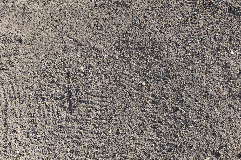 Erdboden von oben als Boden Hintergrund Textur Stock Photo | Adobe Stock