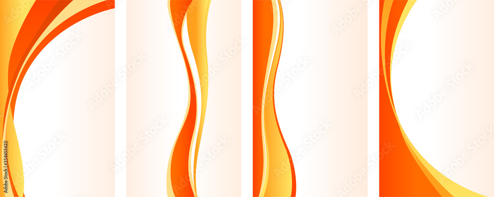 Abstract wavy horizontal backgrounds.To see the other vector wavy ...