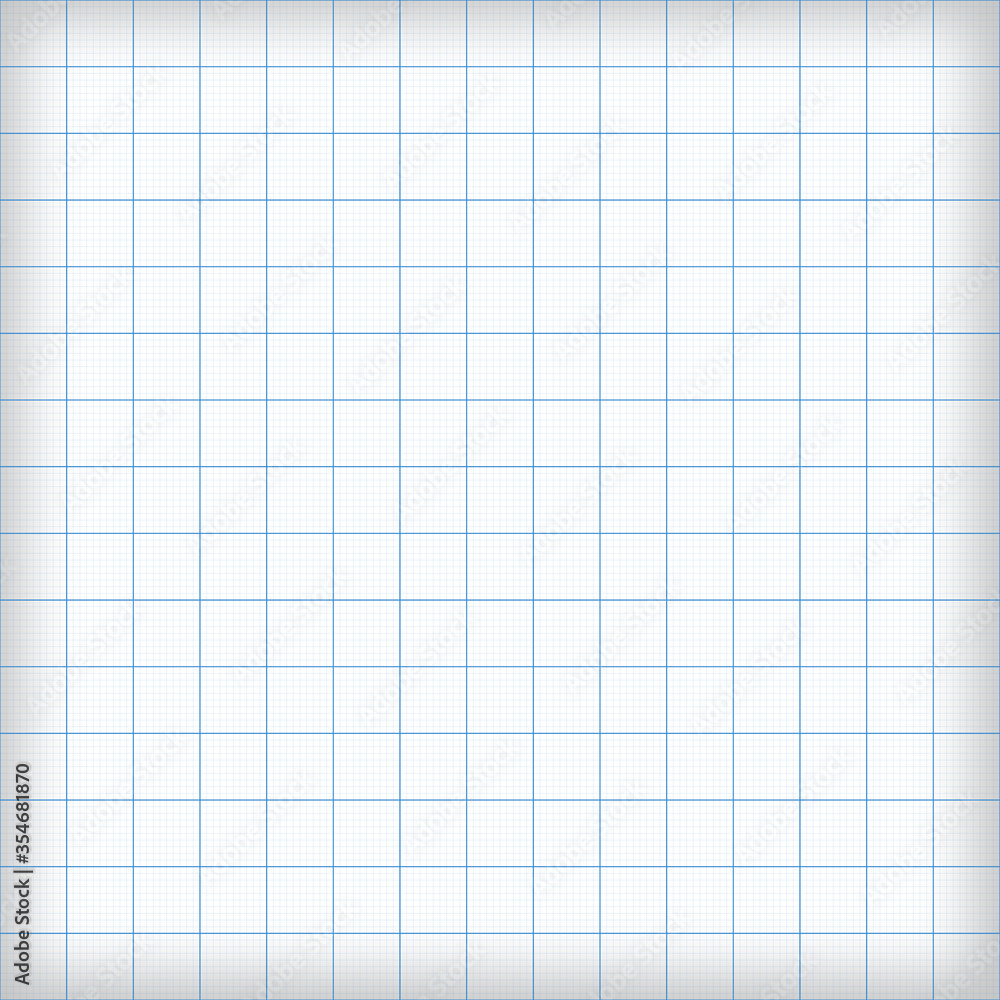 Square Grid in 10K Resolution. White Background and Blue Lines. Thick ...