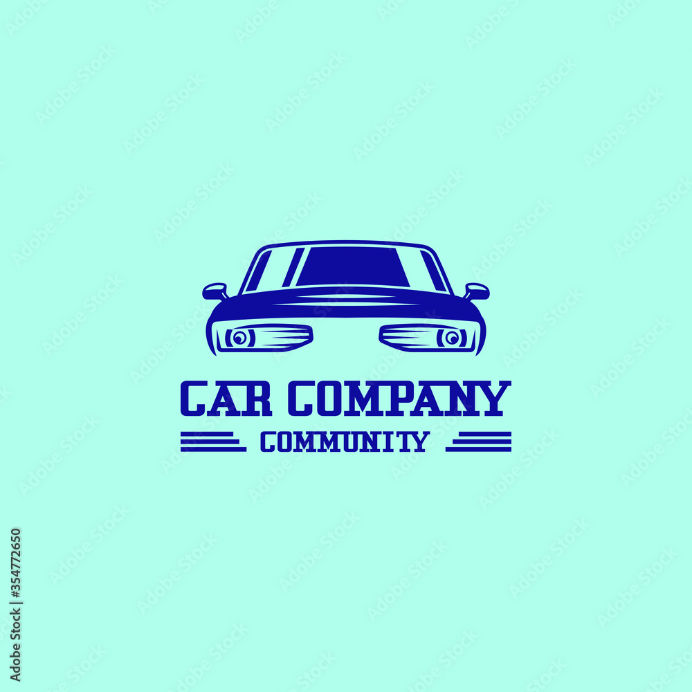 Classic/vintage car vector design inspiration. Auto car logo design ...