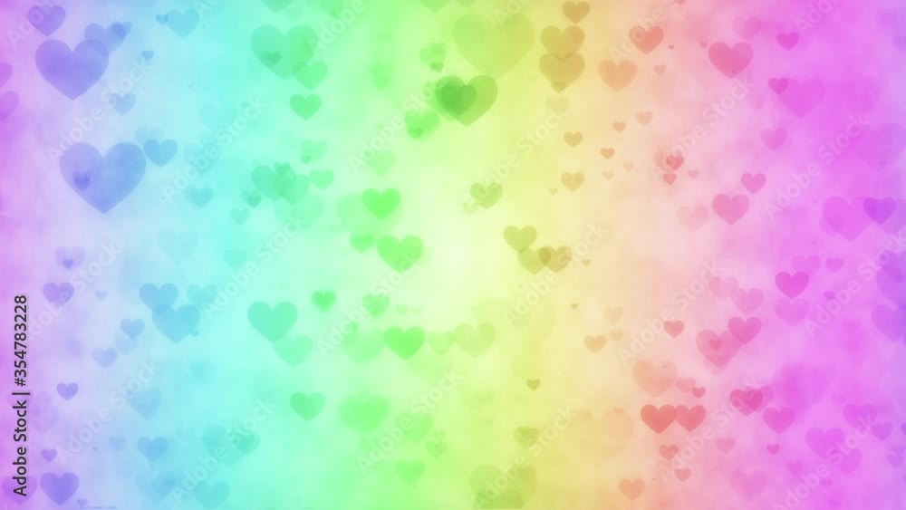 heart background loop Stock Video | Adobe Stock