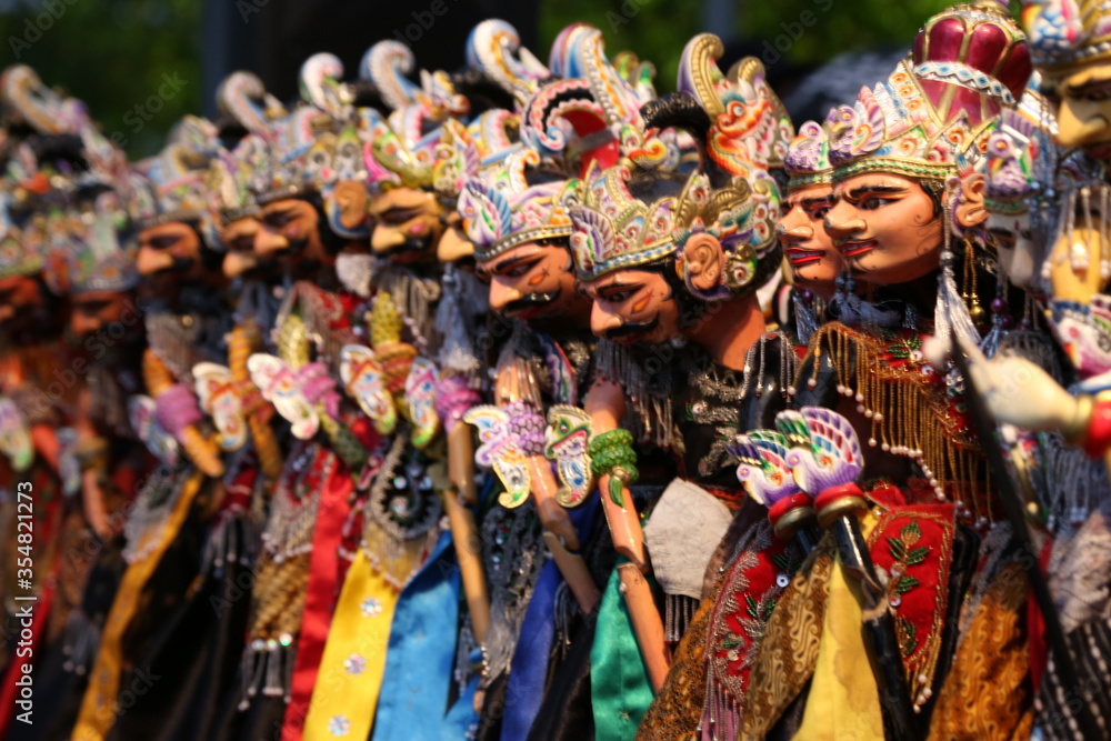 Character of Wayang Golek-Sundanese traditional puppet show. Stock ...