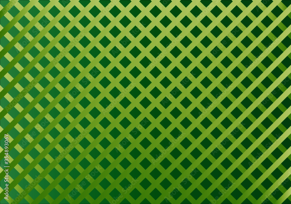 Fondo de reja sobre un fondo verde. Stock Vector | Adobe Stock