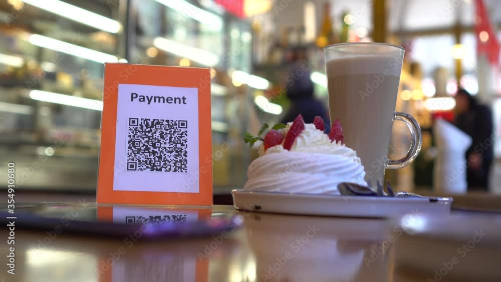 Scan to pay. QR code payment is a contactless payment method where ...