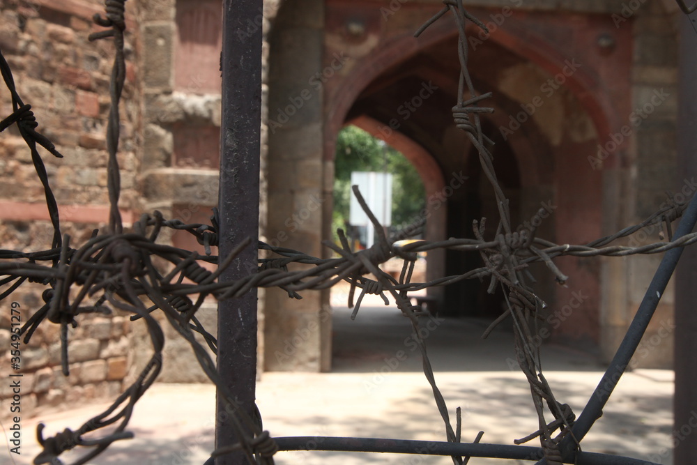 Historical Delhi Gate is the southern gate of many in the historic ...