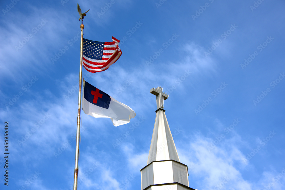 Christian Flag Clip Art