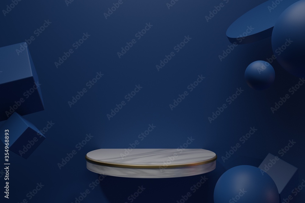 Mock up background/backdrop in minimal modern illustration design of ...