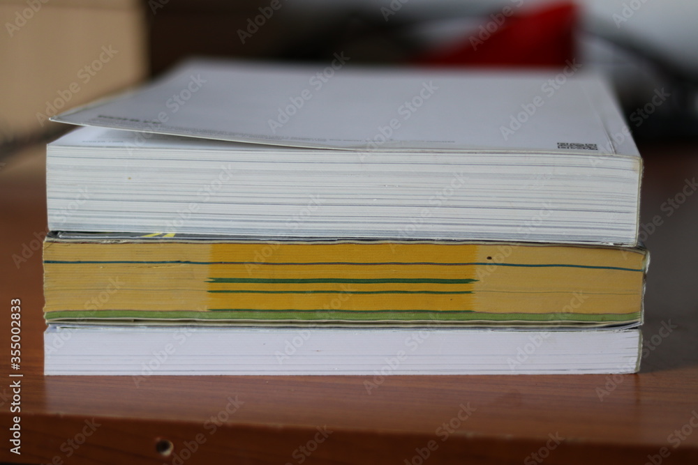 Books, Thick heavy books with white paper and hard cover, good binding ...