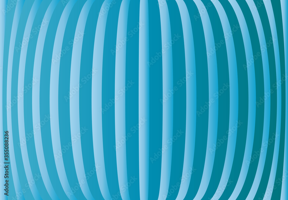 Fondo azul con lineas abombadas. Stock Vector | Adobe Stock