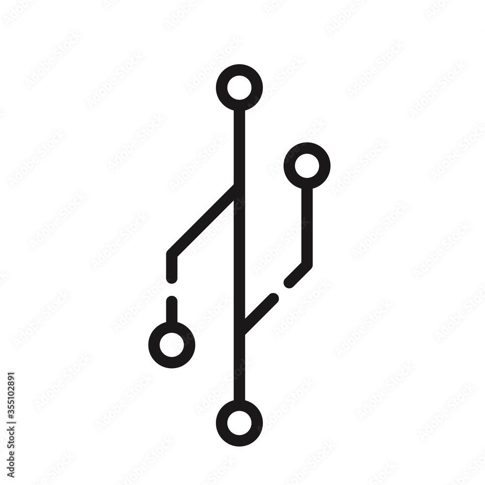 Version control icon Stock Vector | Adobe Stock