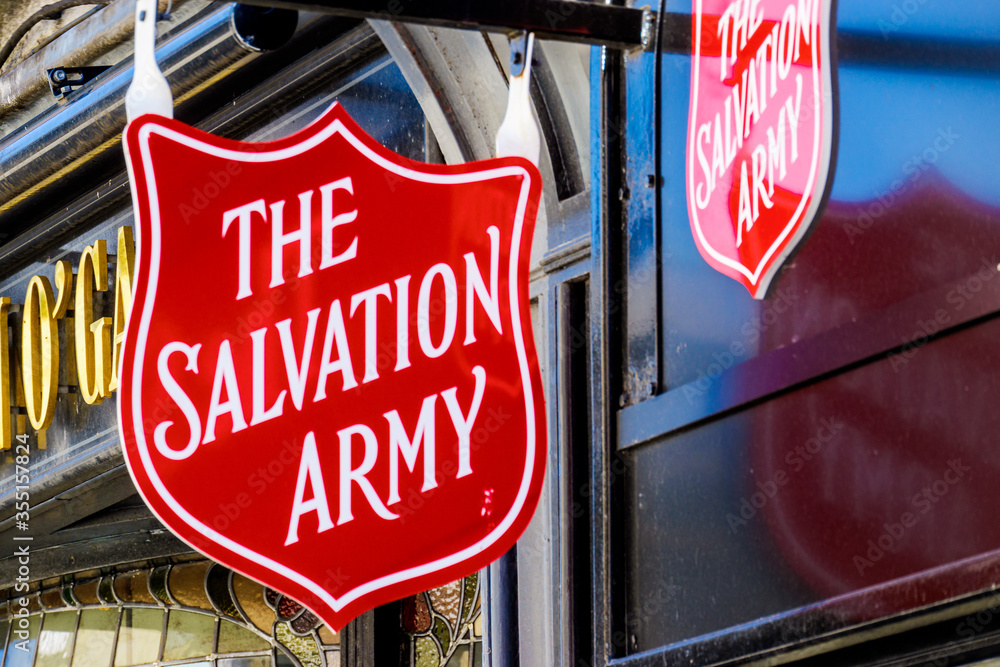 Salvation Army sign countries with charity shops, operating homeless ...