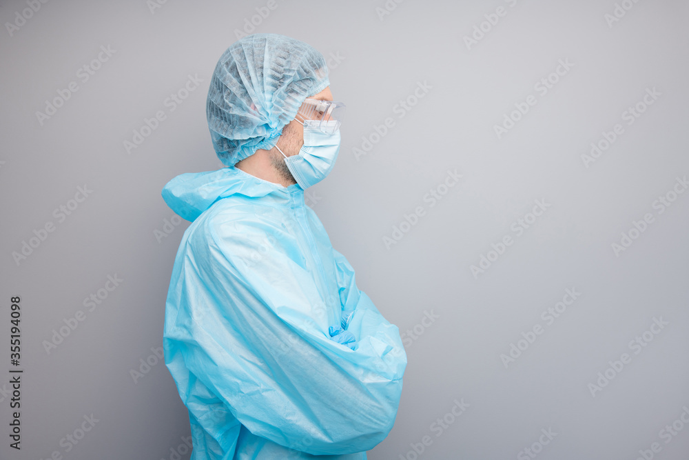 Profile photo of guy doc virology center clinic arms crossed visit ...