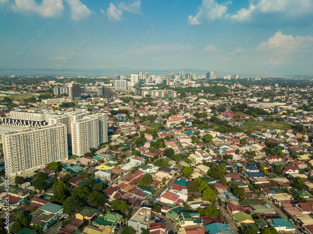 Las Pinas, Metro Manila - June 2020: Aerial of SM Southmall, Pilar ...