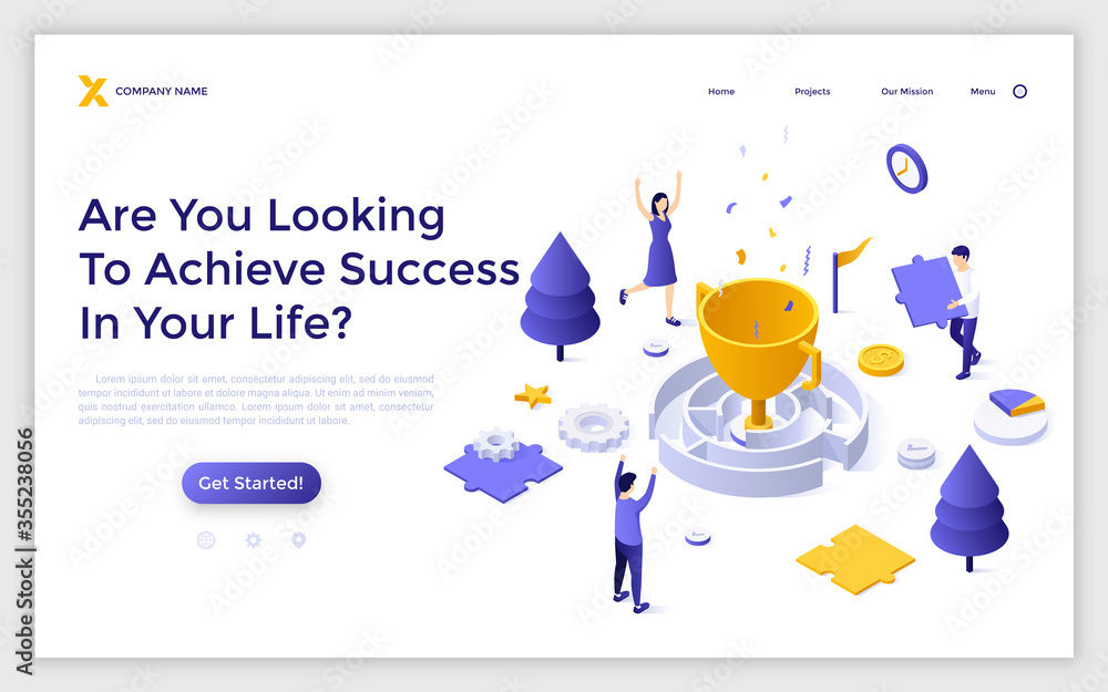 Isometric vector illustration Stock Vector | Adobe Stock